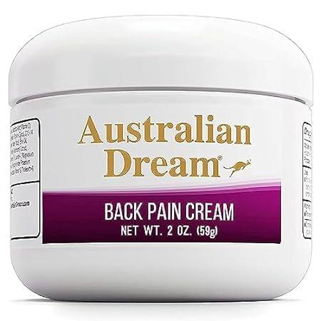 Australian Dream Back Pain Cream - Soothing, Non-Greasy P