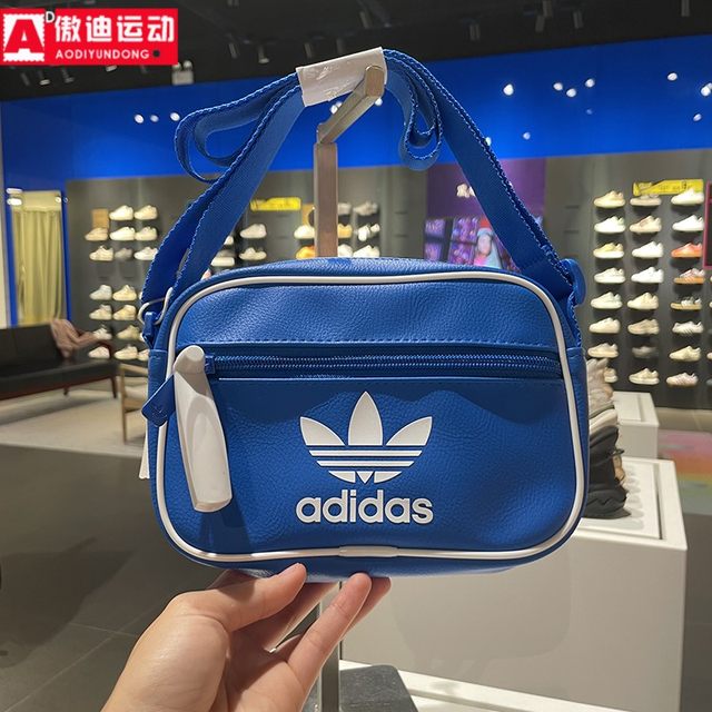 Adidas Adidas clover men's and women's 2024 spring new cross-body bag ...