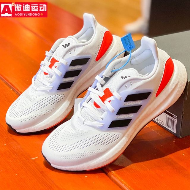 Adidas men's shoes 2023 summer new Pureboost22 lightweight breathable ...