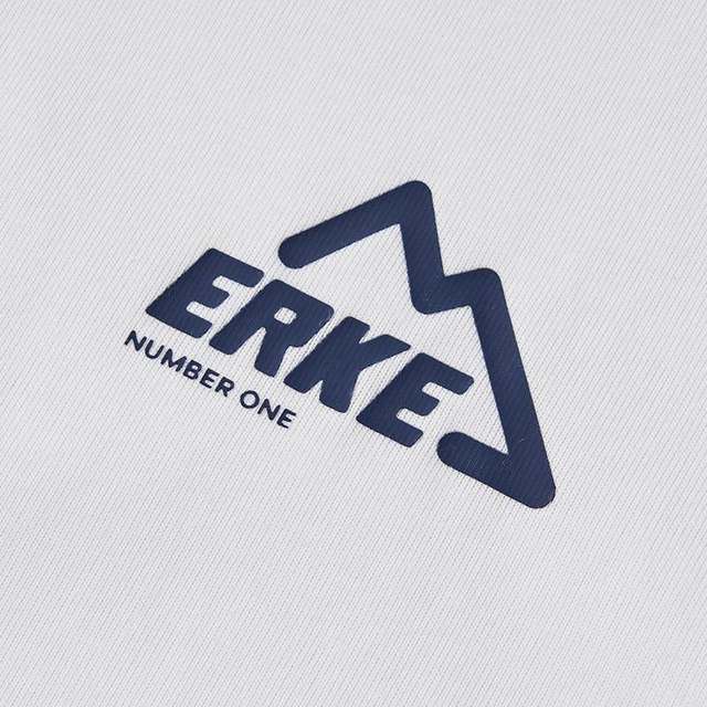 Hongxing Erke short-sleeved men's summer new cotton-feel sports loose mountain logo quick-drying ...
