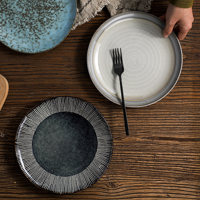 Creative ceramic plate, fruit plate, dish plate, western food plate ...