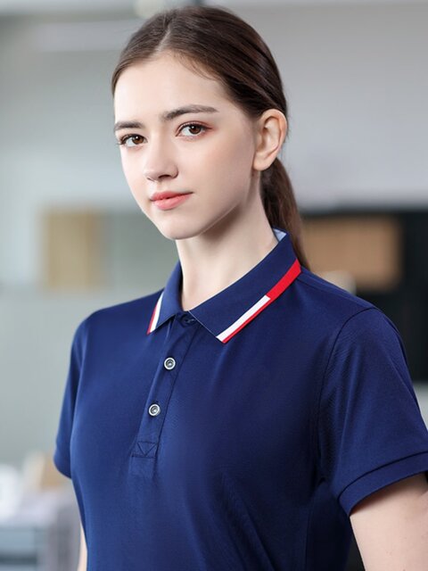 Queen women's T -shirt leading Zi Paul has a half -sleeved work clothes ...