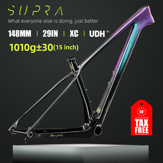 Lexon carbon fiber mountain car frame XC off -road bicycle ultra -light ...