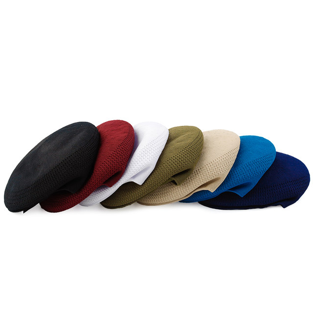 American version of kangaroo hat kangol backward beret to keep warm ...