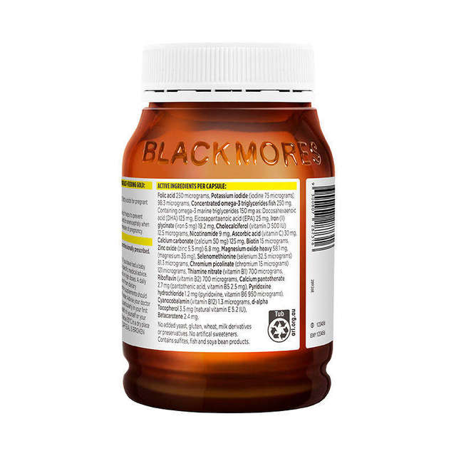 BLACKMORES Australian Golden Nutrients for Pregnant Women 180 capsules ...