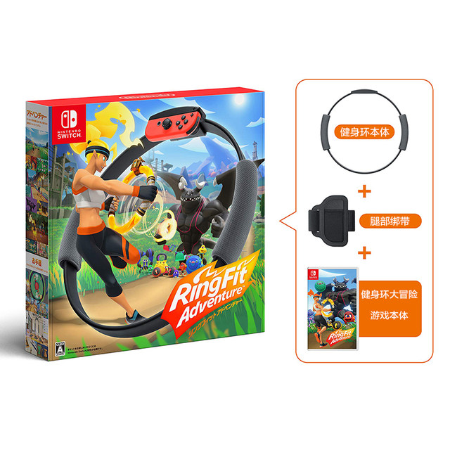 Nintendo Ring Fit Adventure Home Fitness Ring Switch Japanese Version ...