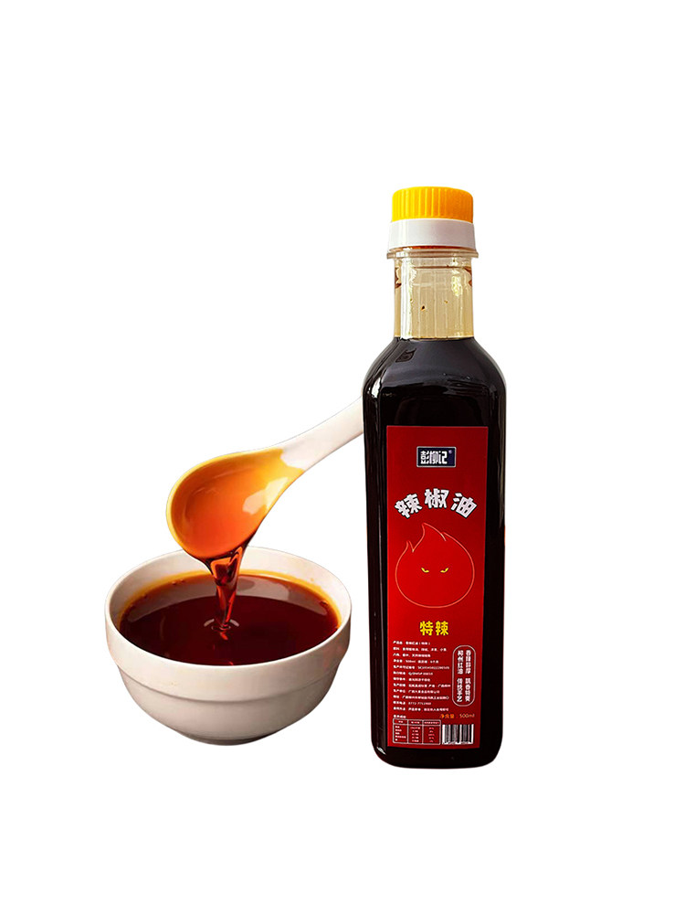 Pengliuji Spicy Red Oil - 500ml - Devil Spicy Chili Oil