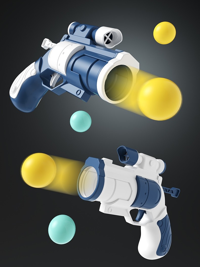 Pistol Mainan Simulasi Julebaby - Pelancar Senapang Lembut untuk Budak ...