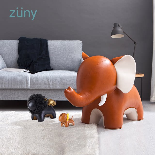 Zuny animal bookends doorstops holiday gifts elephant hippopotamus home ...