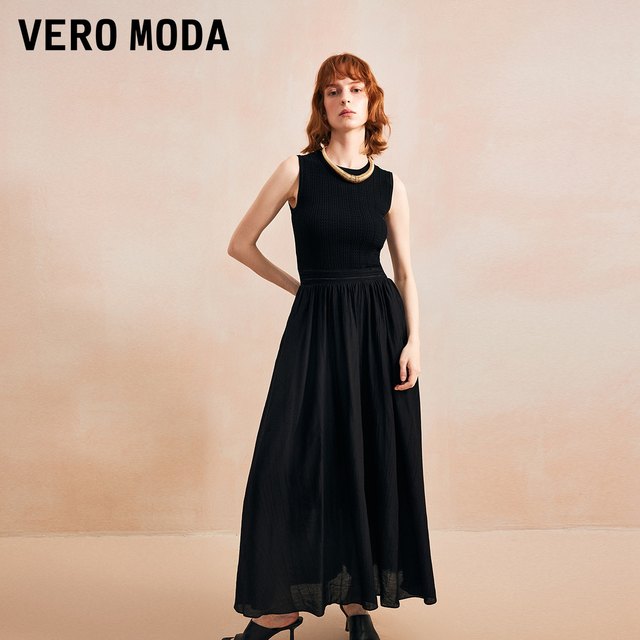 VEROMODA Ora dressed 2024 spring and autumn new temperament sleeveless knitted elegant holiday ...