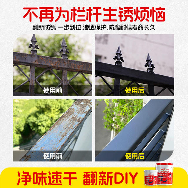 Water-based paint metal paint anti-rust paint metal anti-corrosion rust ...