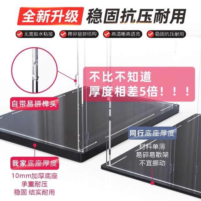 Acrylic display box is suitable for Lego 76391 Hogwarts Hedvi Harry ...