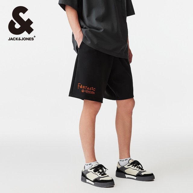 Jack Jones Outlet summer new three-dimensional letter flocking trendy ...