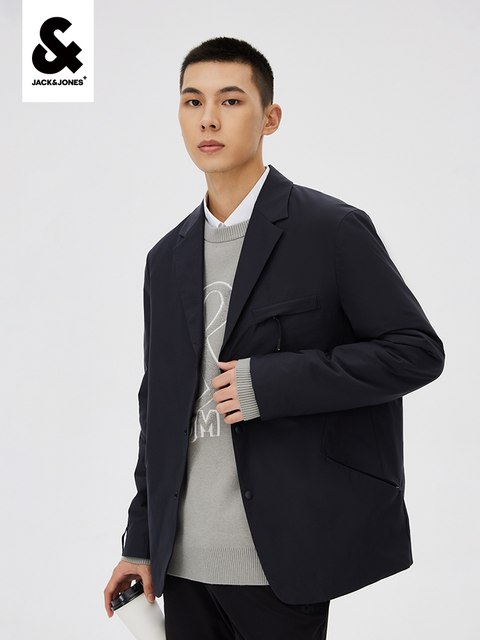 Jack Jones Outlet Autumn and Winter Men's New Casual Flat Lapel ...