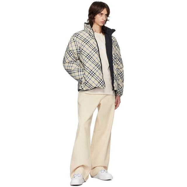 BURBERRY Burberry Migan plaid double -sided down jacket men's down jacket 2