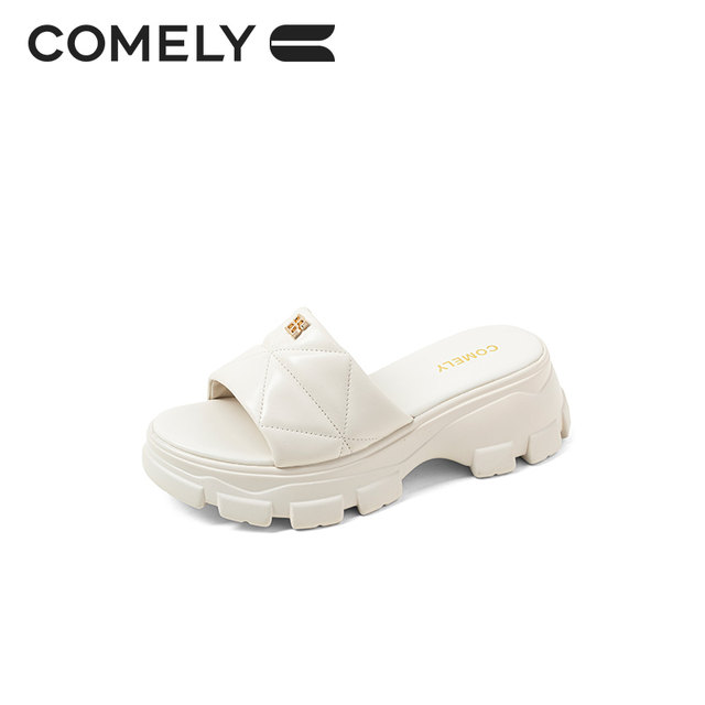 Comely's summer versatile one-line open-toe sandals for women with ...