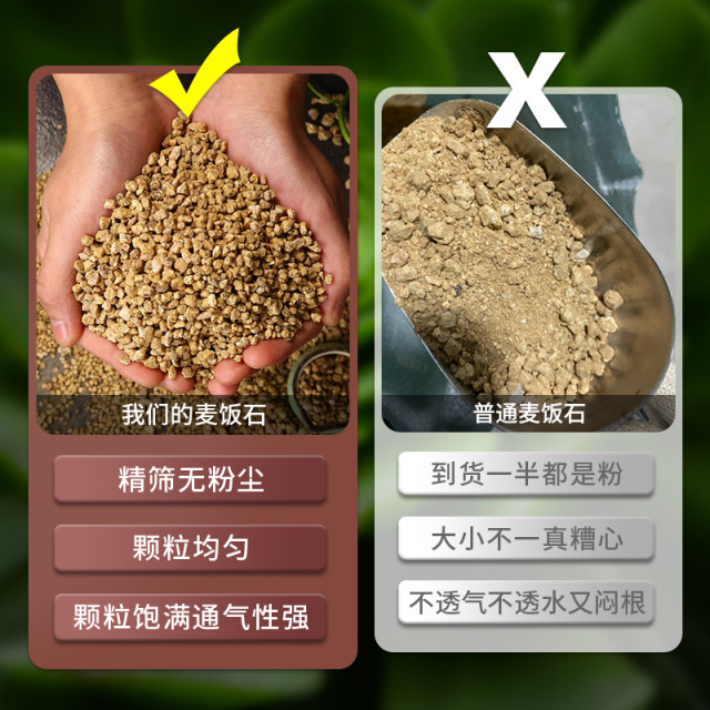 Gold soft wheat rice stone granules succulent special nutrient soil ...