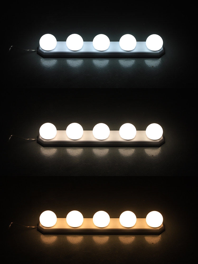 LED Bathroom Mirror Front Light - No Drilling Needed