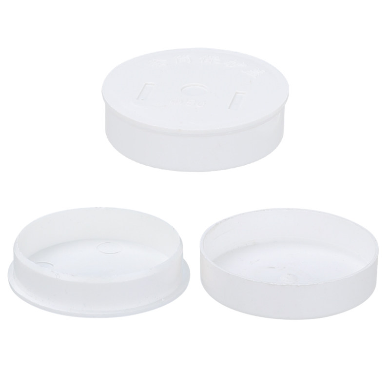 Top Construction PVC Pipe Cap - 250mm Embedded Sleeve Protector