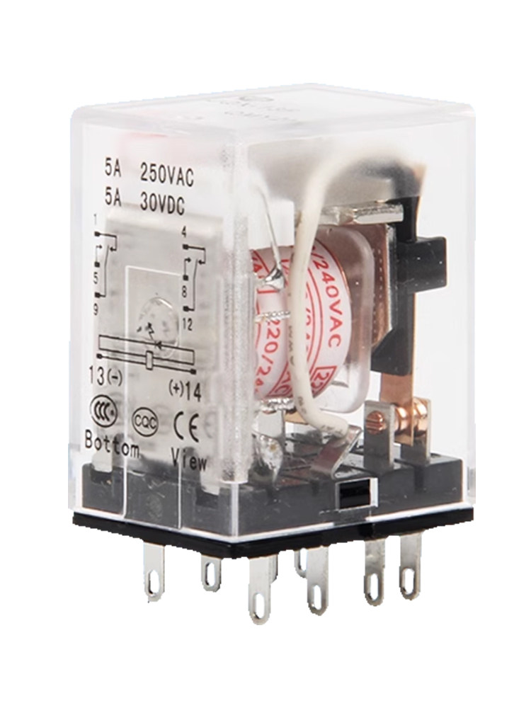 JQX-13F Relay - 12V/24V/220V AC DC Electromagnetic Switch - Zh n