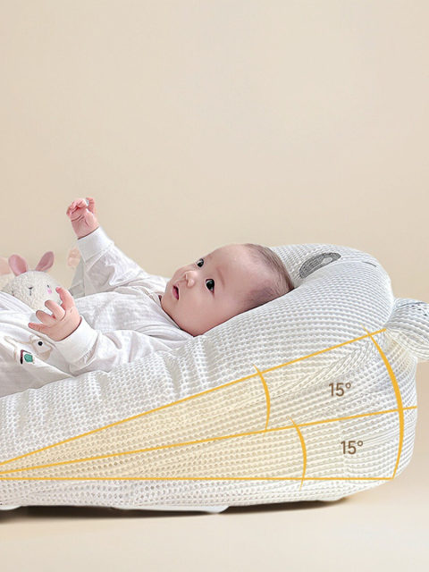 Baby Slope Pillow, Newborn Bed-In-Bed, Baby Shaping and Soothing ...