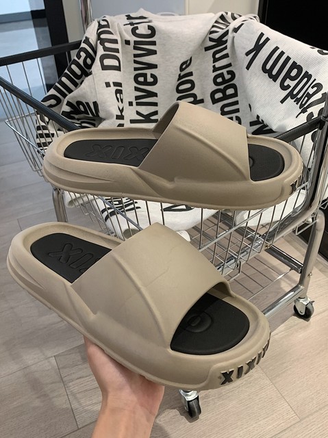 Men's niche trendy outdoor sports cool slippers Anti -slip and soft ...