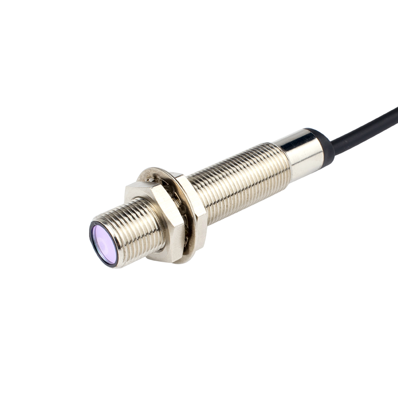 M12 Laser Diffuse Reflection Photoelectric Switch Sensor LTD-12NO - Infrared Visible ...