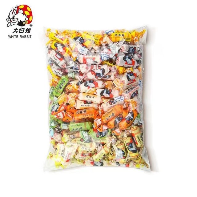 White Rabbit Mixed White Rabbit Milk Candy Mixed with Multi-flavor ...
