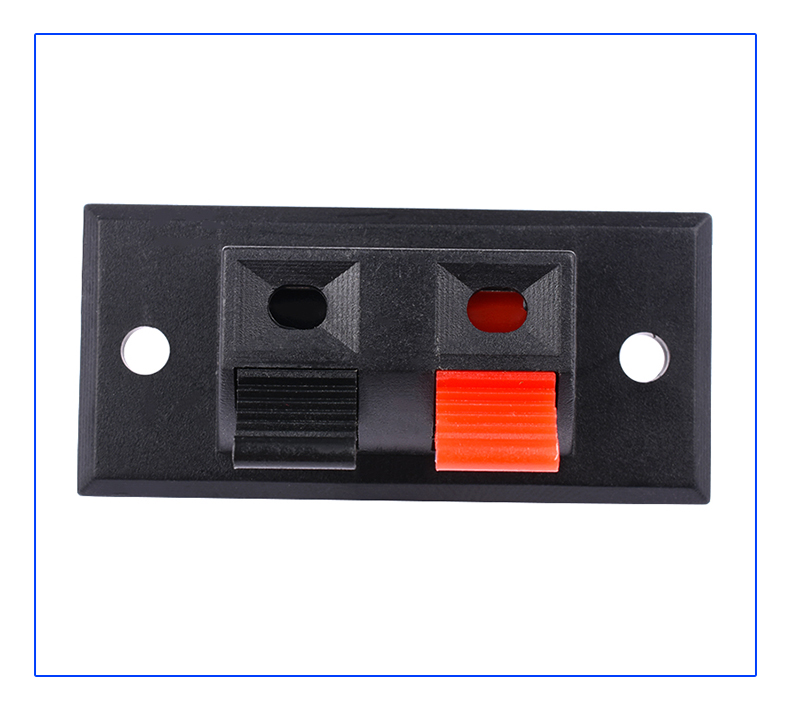 Speaker Terminal Block Spring Wiring Splint Two Or Four Speakers