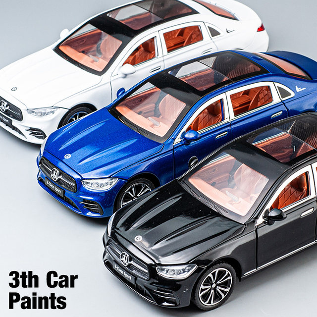 Mercedes-Benz E300L extended E-class alloy car model 1:24 simulation ...