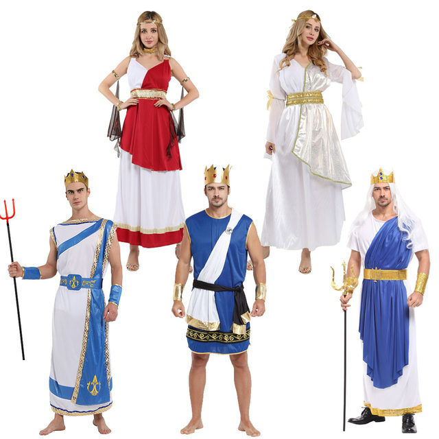 Halloween annual meeting costume cos Greek mythology god king Zeus sea ...