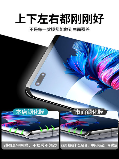 Suitable for Huawei Mate40Pro tempered film mete40E mobile phone UV ...
