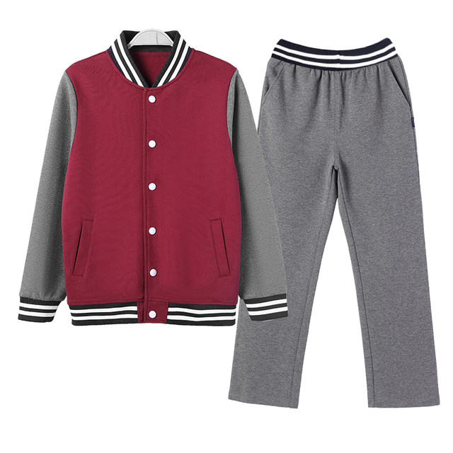 Children's school uniform sports set Elementary school student garden ...