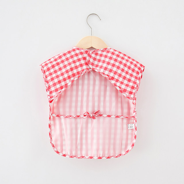 Baby eating smock bib children's apron baby rice pocket waterproof and ...