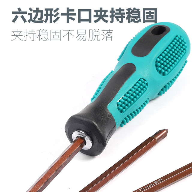 Special-shaped screwdriver set double-headed household universal ...