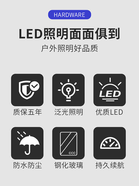 Yaming led floodlight spotlight outdoor lighting l waterproof super ...