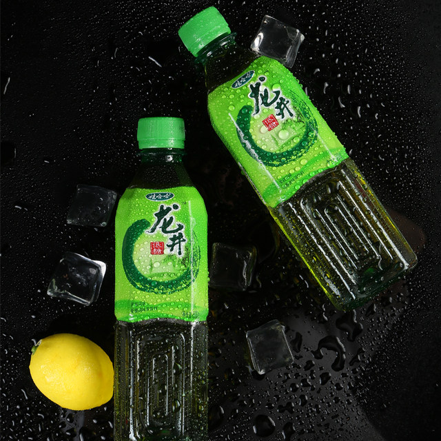Wahaha iced black tea drink 500ml*16 bottles of Wahaha green tea ...