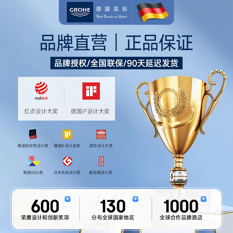 Grohe 3971100H Ceramic Undercounter Washbasin with Overflow