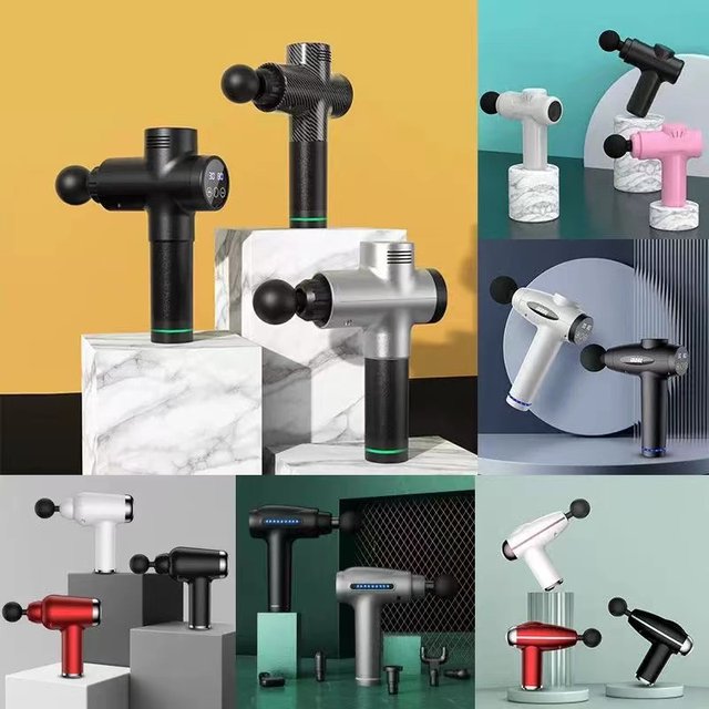 Sports fitness fascia gun massage regulating impact mini cervical gun ...