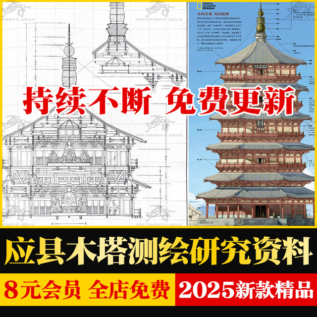 Wooden Pagoda Wooden Structure Pagoda Pavilion Mapping Research Report ...