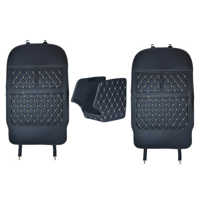 Car modification supplies seat anti-kick pad universal rear car storage ...