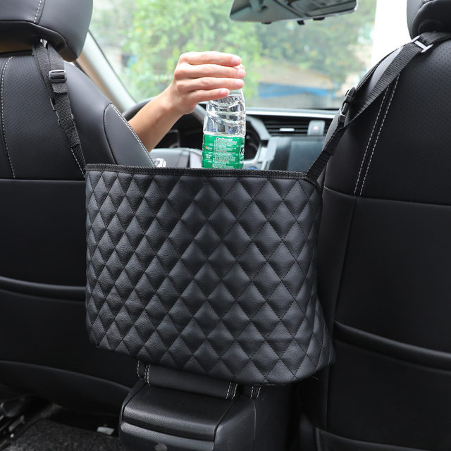 Net pocket between car seats, car multifunctional storage artifact ...
