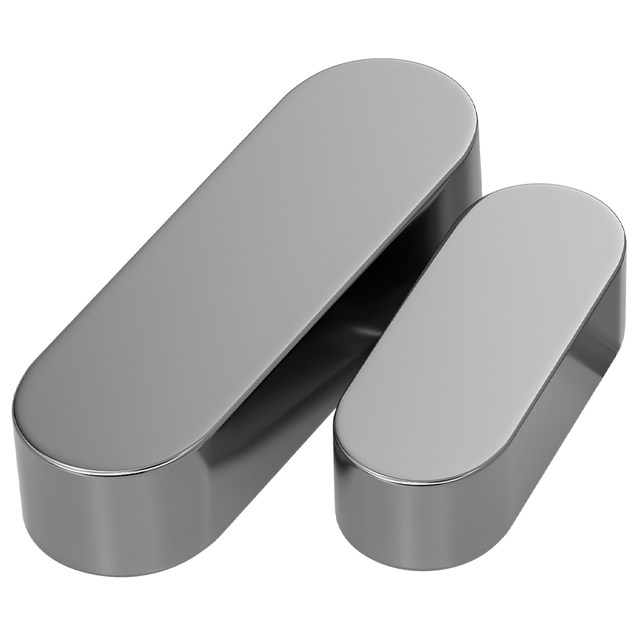 Iron A3 steel type flat key pin GB1096 iron round head pin key bar ...