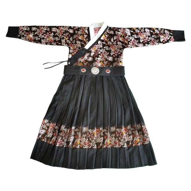 Yan Kou Ancient Costumes Ming Dynasty Hanfu Men's Embroidered Spring ...