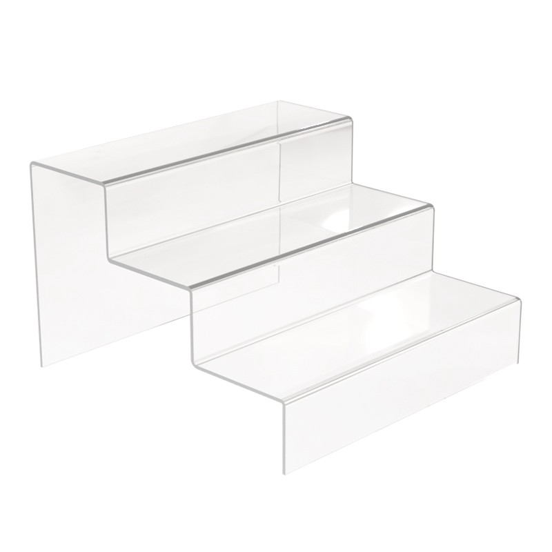 Acrylic Display Stand - Stepped Design for Toys, Blind Boxes, Cosmetics ...