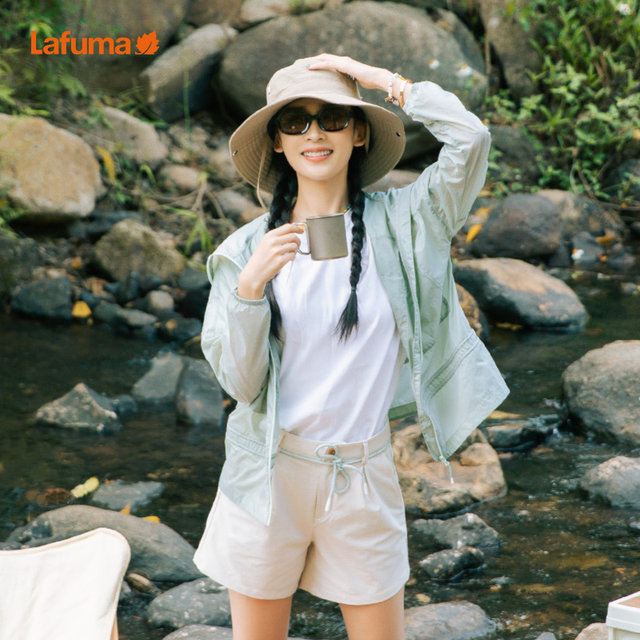 LAFUMA Le Fei Ye outdoor men and women couples loose sun protection jacket skin clothing casual ...