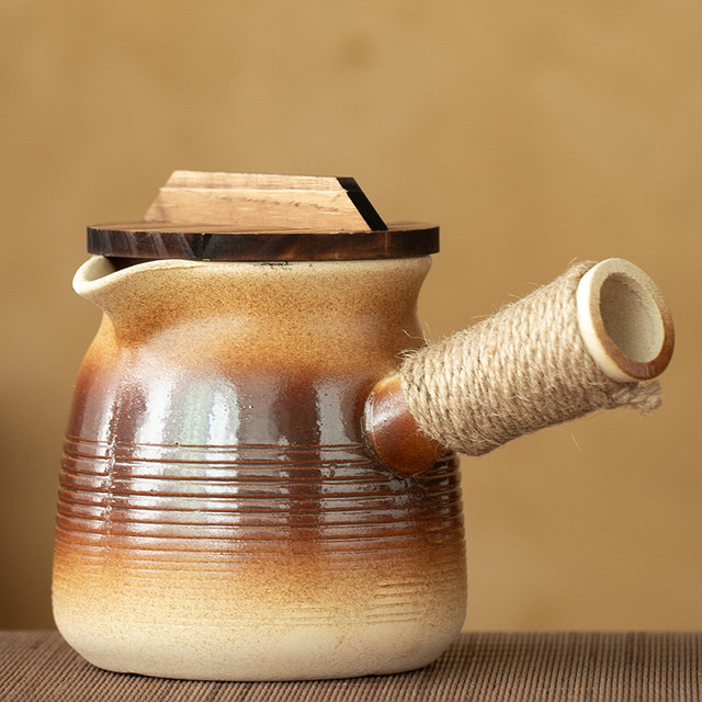 Canned tea making teapot household indoor Internet celebrity pottery ...