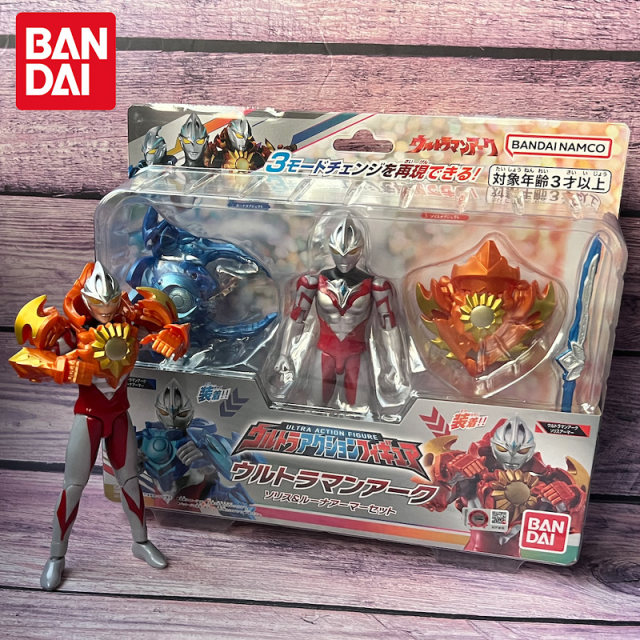 Bandai genuine Ultraman Akko initial scorching sun and bright moon form ...