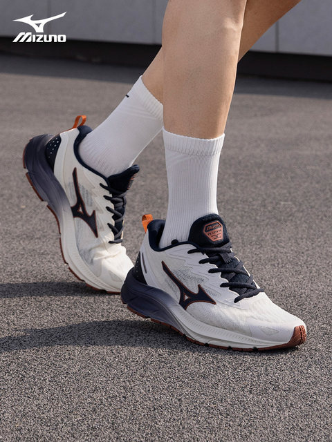 Mizuno spring and summer mint mambo style thick sole cushioning sports ...