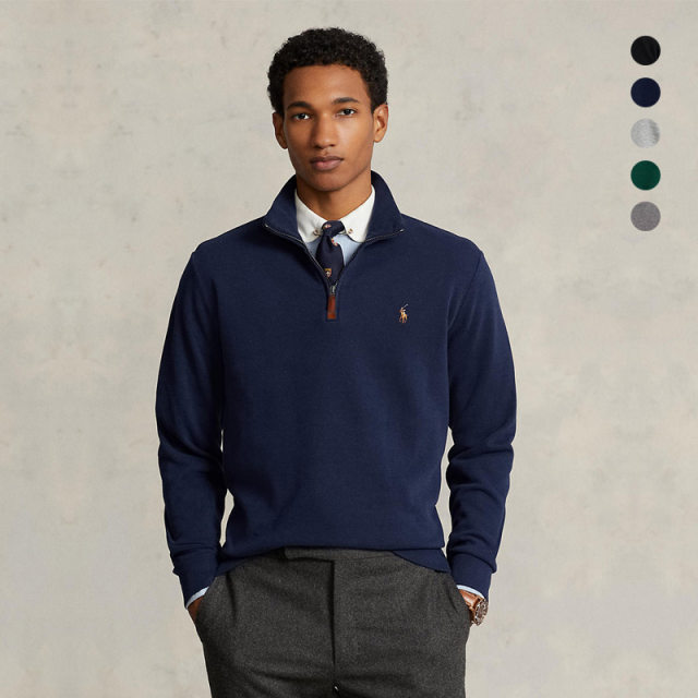 POLORALPHLAUREN Ralph Lauren sweater men's RL pure cotton warm casual ...